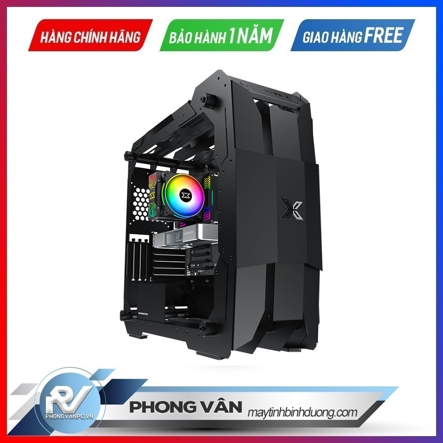Vỏ Case Xigmatek VENOM R (3 fan red led)